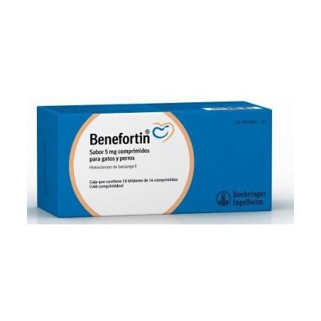 BENEFORTIN 5 MG 140 COMPRIMIDOS