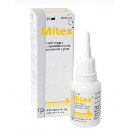 MITEX 20 ML Gotas Óticas