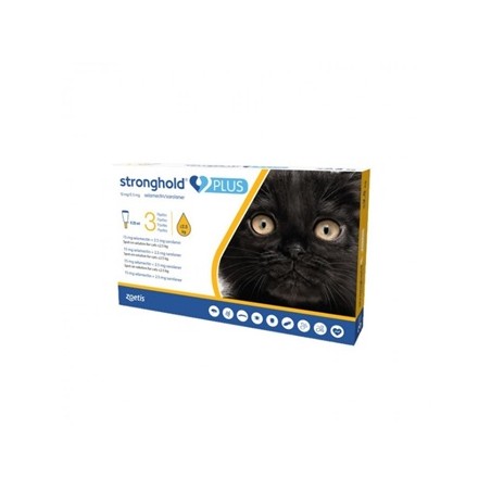 STRONGHOLD PLUS 15MG 2,5MG GATO -2,5KG 3 PIPETAS