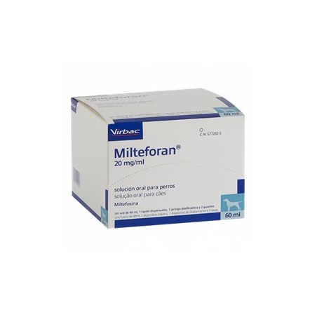 MILTEFORAN 20 mg/ml Envase 60 ml