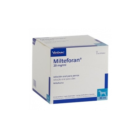 MILTEFORAN 20 mg/ml Envase 90 ml
