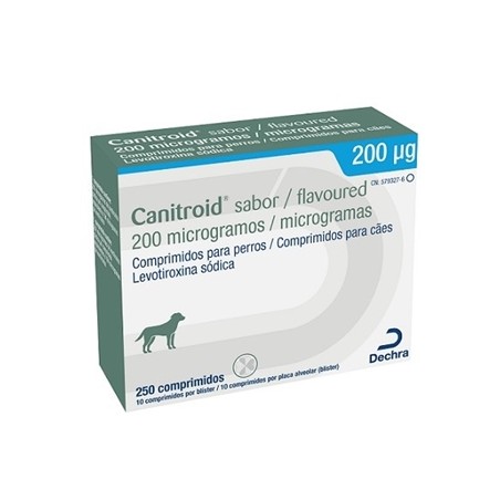 CANITROID 200 250 COMPRIMIDOS