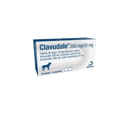 CLAVUDALE 200 MG 50 MG 24 COMP