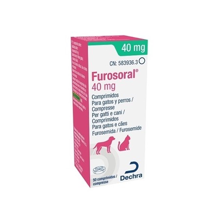 FUROSORAL 40 MG 50 COMPRIMIDOS