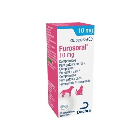 FUROSORAL 10 MG 50 COMPRIMIDOS