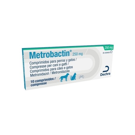 METROBACTIN 250 MG 10 COMPRIMIDOS