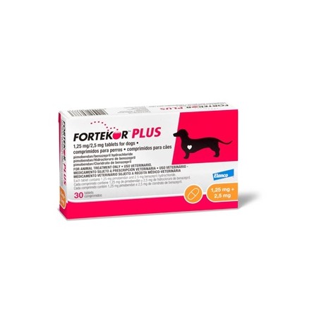 FORTEKOR PLUS 1.25 MG/ 2.5 MG 30 COMPRIMIDOS