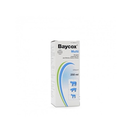 BAYCOX MULTI 50MG ML SUSPENSION ORAL 250 ML