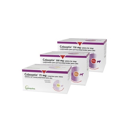 CEFASEPTIN 300MG 100 COMPRIMIDOS