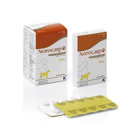 NOROCARP 20 mg 20 Comprimidos