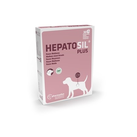 HEPATOSIL PLUS RAZAS MEDIANAS 30 COMP