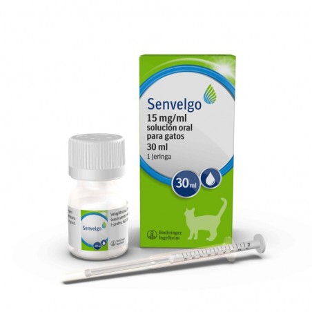 SENVELGO 15 MG ML SOLUCION ORAL GATOS 12ML Y 30 ML